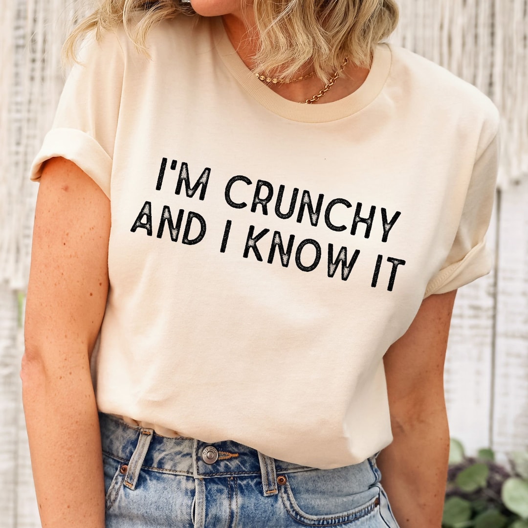 Funny Crunchy T-shirt, Crunchy Mama, Crunchy Mom Shirt, Holistic Tshirt ...