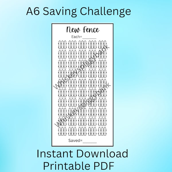 Saving Charts Free Printable - Etsy