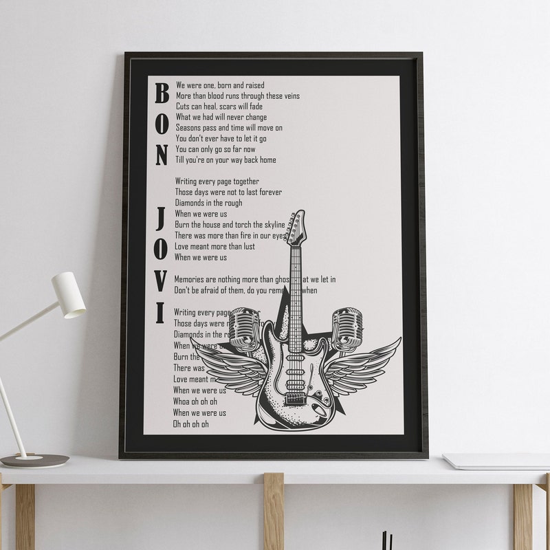 Bon Jovi - Etsy