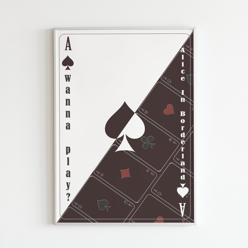 Alice in Borderland Cards - Etsy