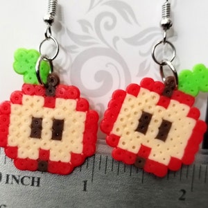 Juicy Apples / Perler Beads / Hama Beads / Fuse Beds . Hand Made # ...