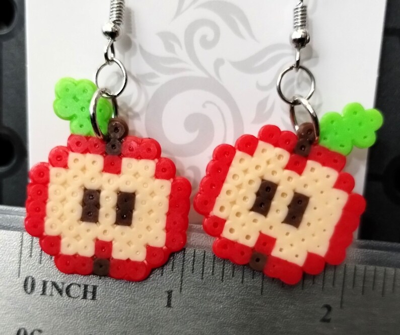 Juicy Apples / Perler Beads / Hama Beads / Fuse Beds . Hand Made # ...