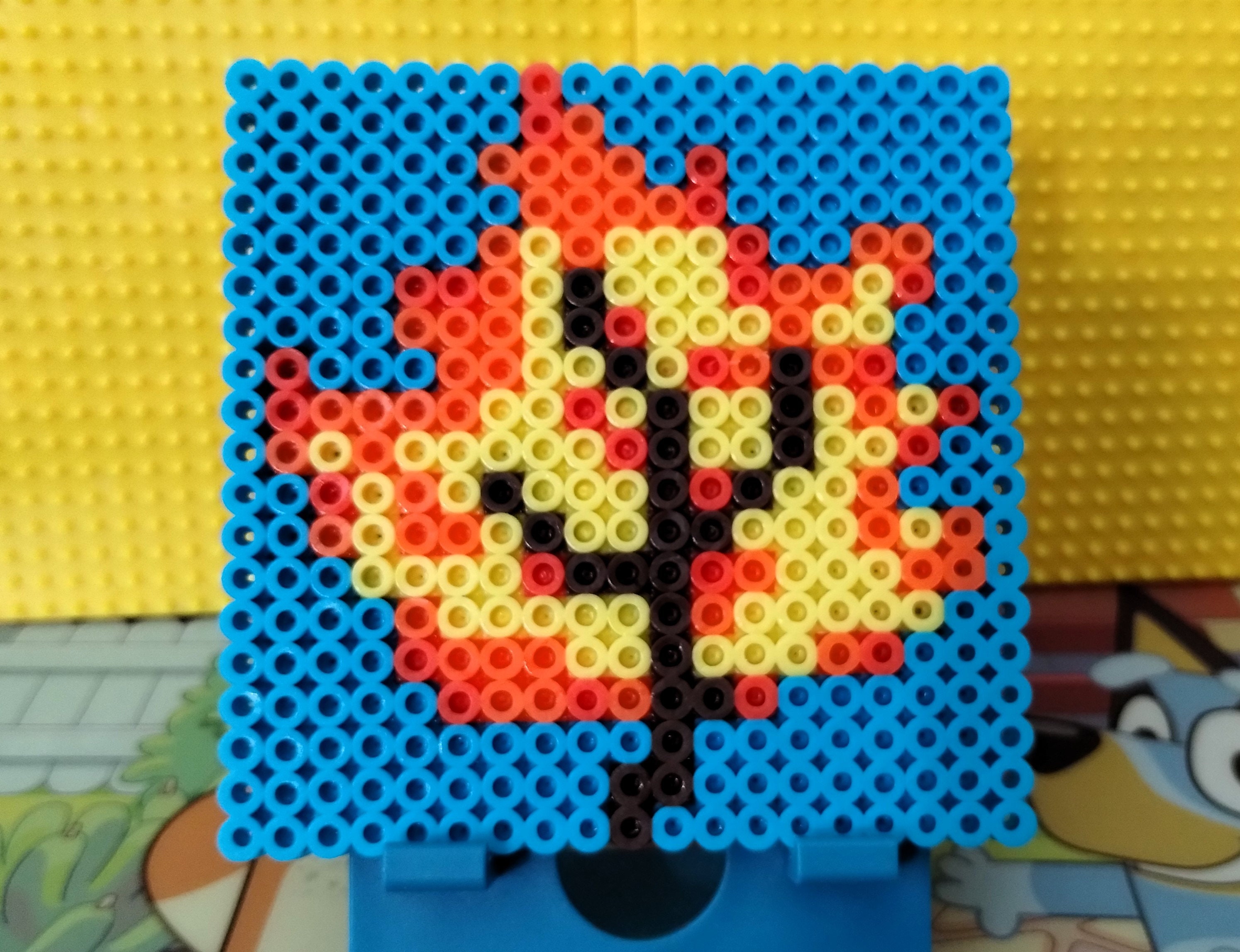 Autumn Leaves Coasters / Perler Bead Coasters / Hama Beads / Fuse Beds ...