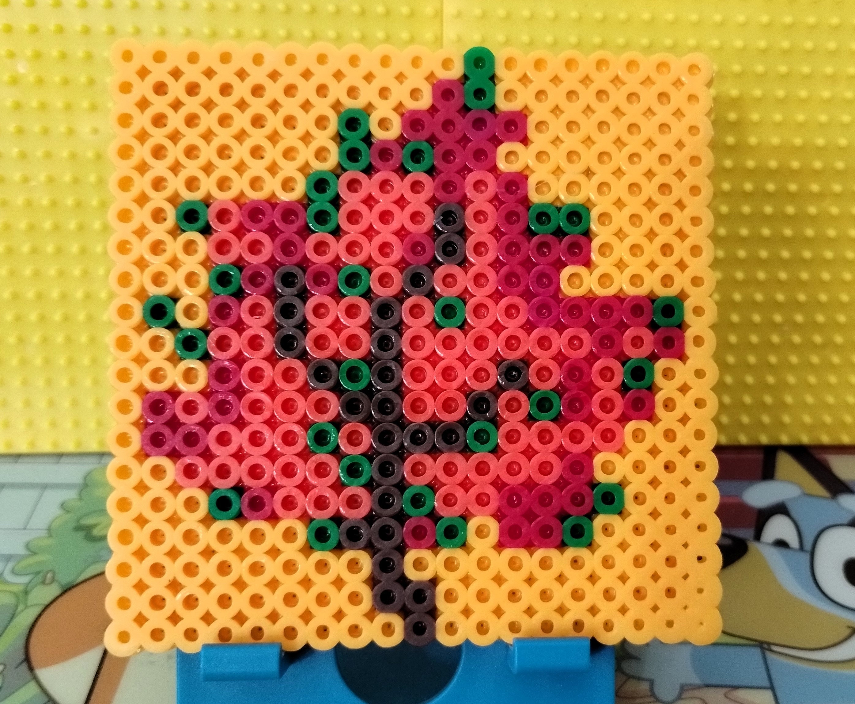 Autumn Leaves Coasters / Perler Bead Coasters / Hama Beads / Fuse Beds ...