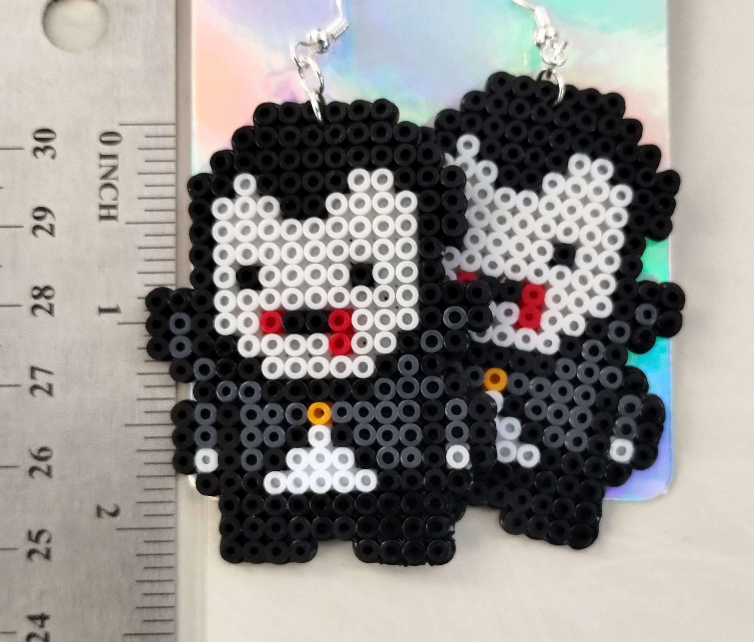 Vampires Classic Monster Earrings / Perler Beads / Hama Beads / Fuse ...