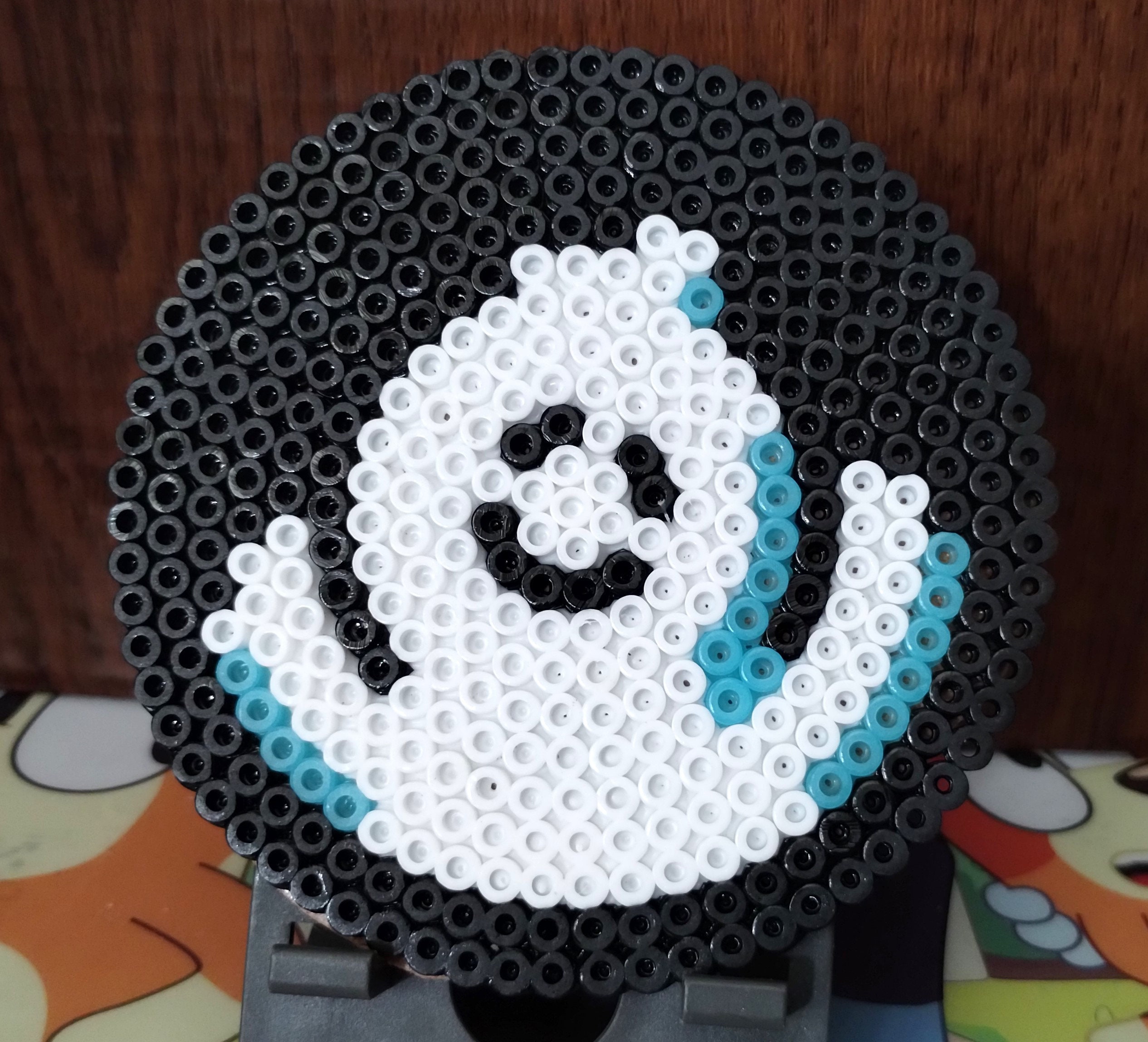 A Ghost! Coaster, Spider and Pumpkin, Halloween Coasters / Perler Bead ...