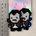 Vampires Classic Monster Earrings / Perler Beads / Hama Beads / Fuse ...