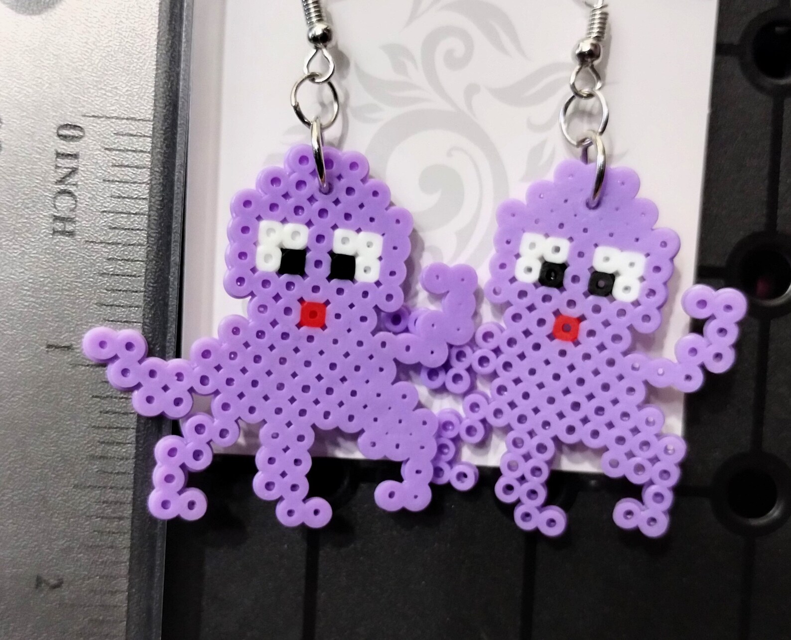 Octopus Purple / Perler Beads / Hama Beads / Fuse Beds . Hand Made ...