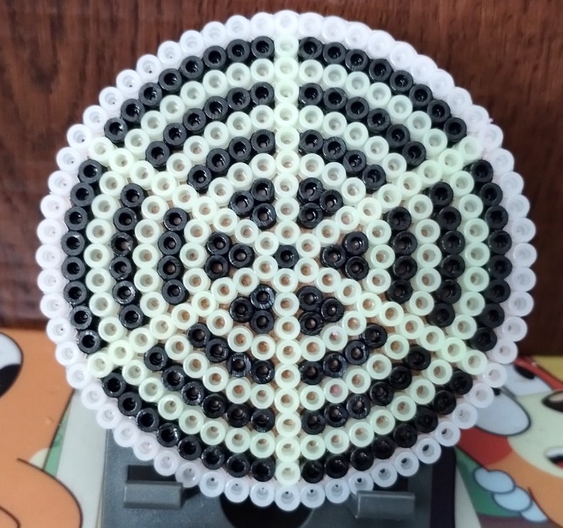 6 Classic Halloween Coasters / Perler Bead Coasters / Hama Beads / Fuse ...