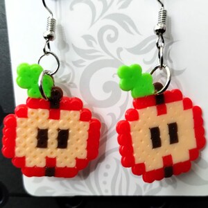 Juicy Apples / Perler Beads / Hama Beads / Fuse Beds . Hand Made # ...