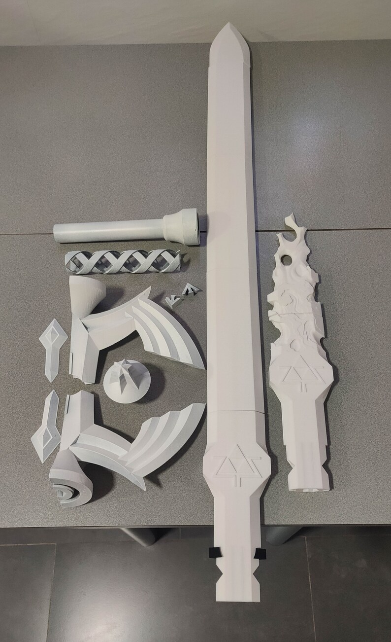 Zelda Sword Maestrade - Normal and Corrupted Version - 1:1 Scale ...