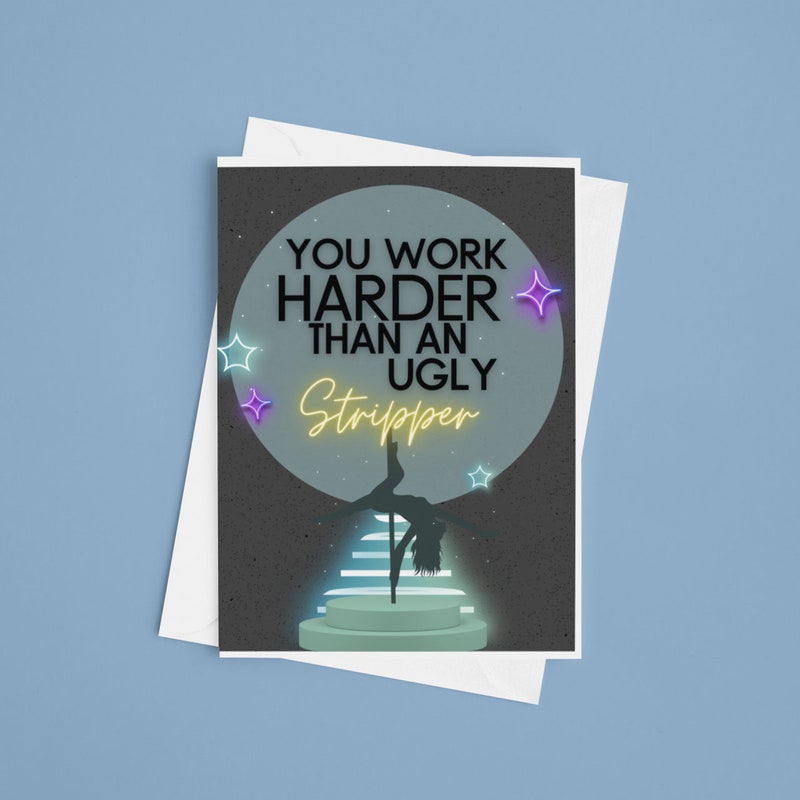 Stripper Birthday Cards - Etsy