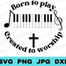 Worship Team Piano SVG Digital Download Worship Team Gift Piano Svg ...