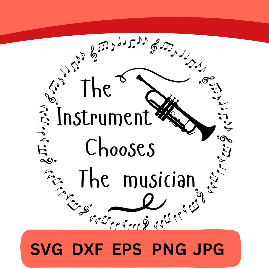 Trumpet Player Digital File for Cutting or Sublimation Trumpet Player ...
