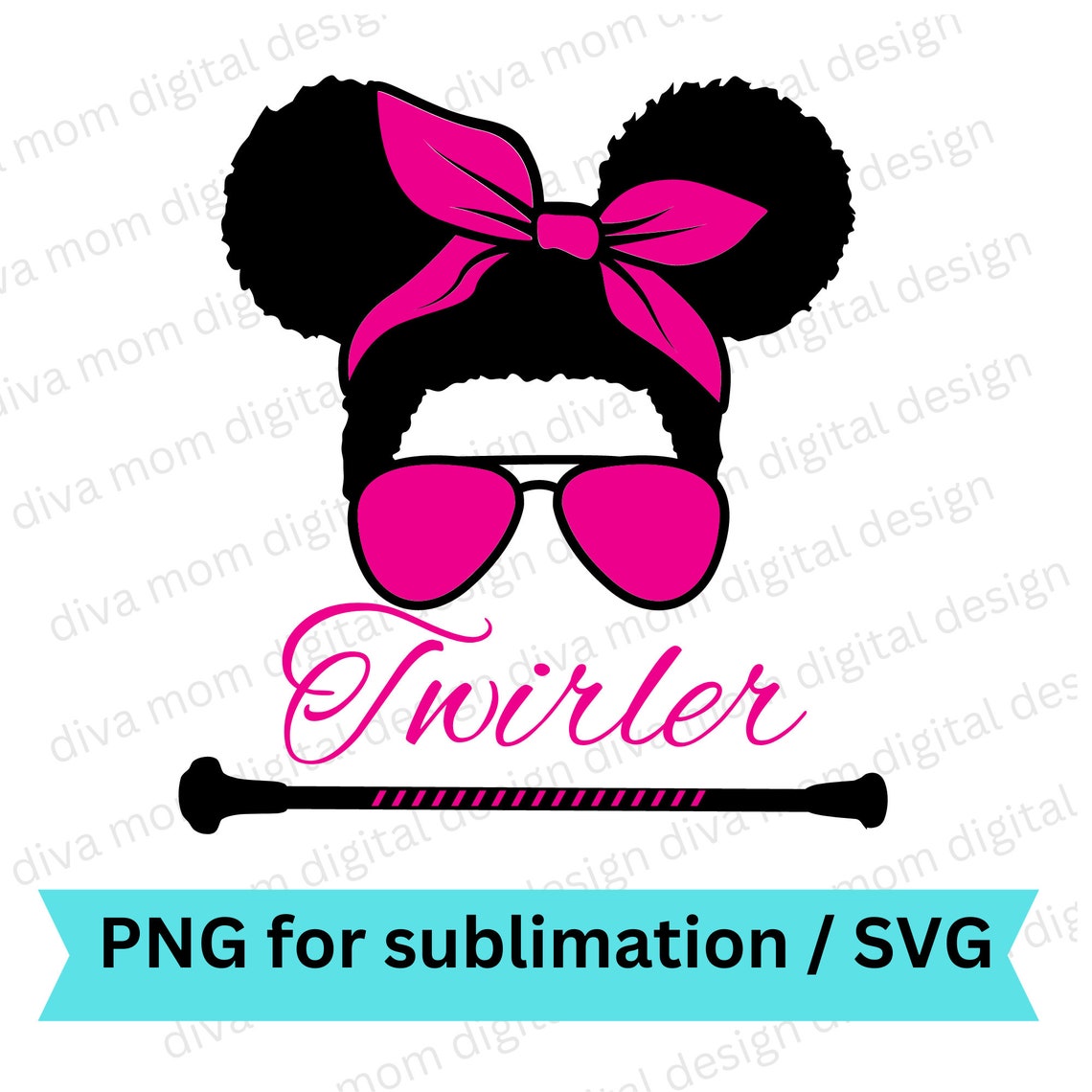 Baton Twirler PNG for Sublimation Twirler Sublimation Twirler Svg ...