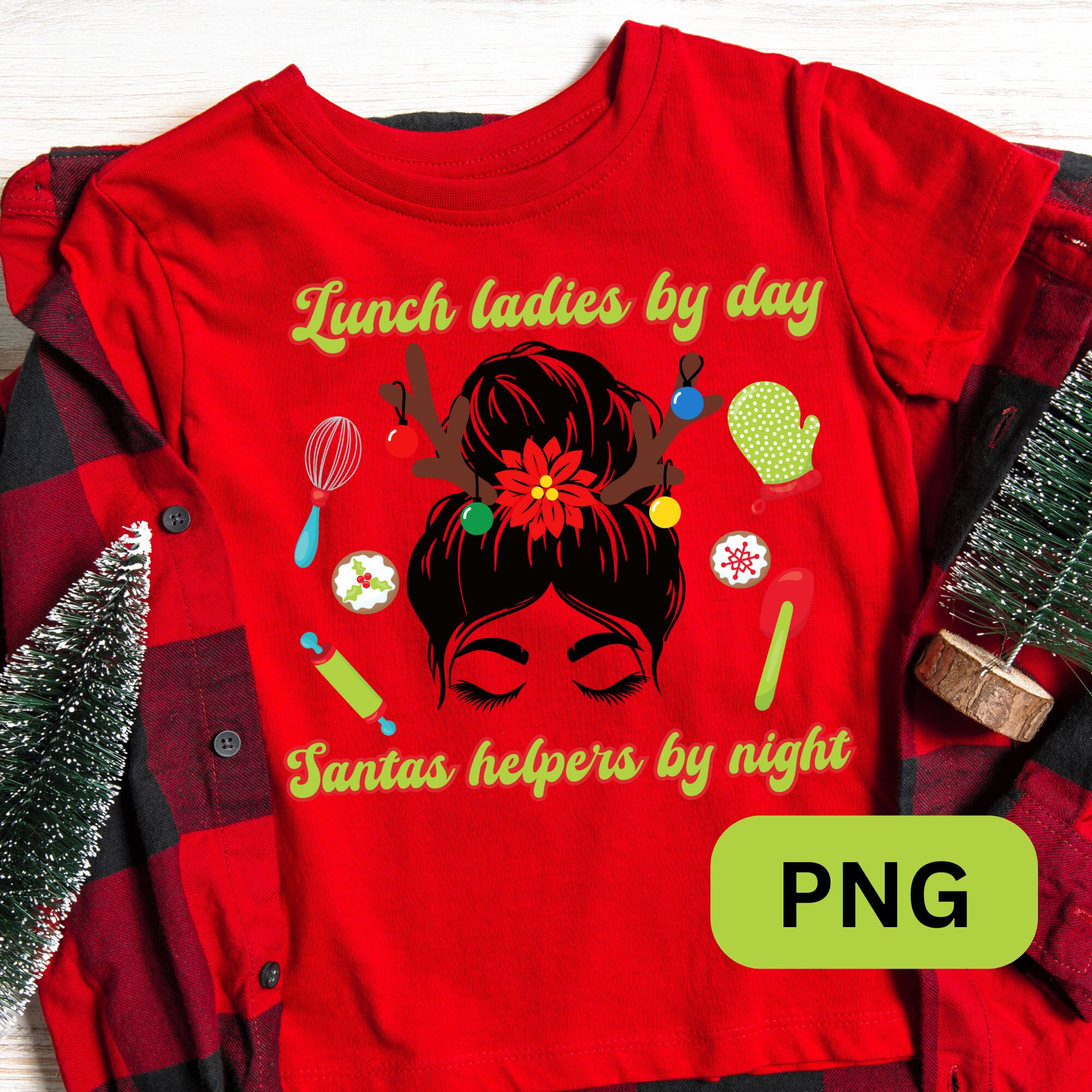 Lunch Lady Christmas PNG, Cafeteria Staff Holiday, School Lunch Staff ...