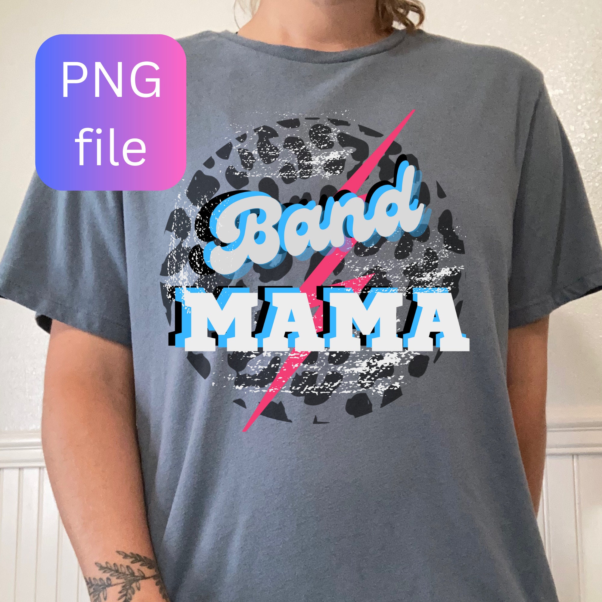 Band Mom PNG for Sublimation; Marching Band; Marching Band Mom; Band ...