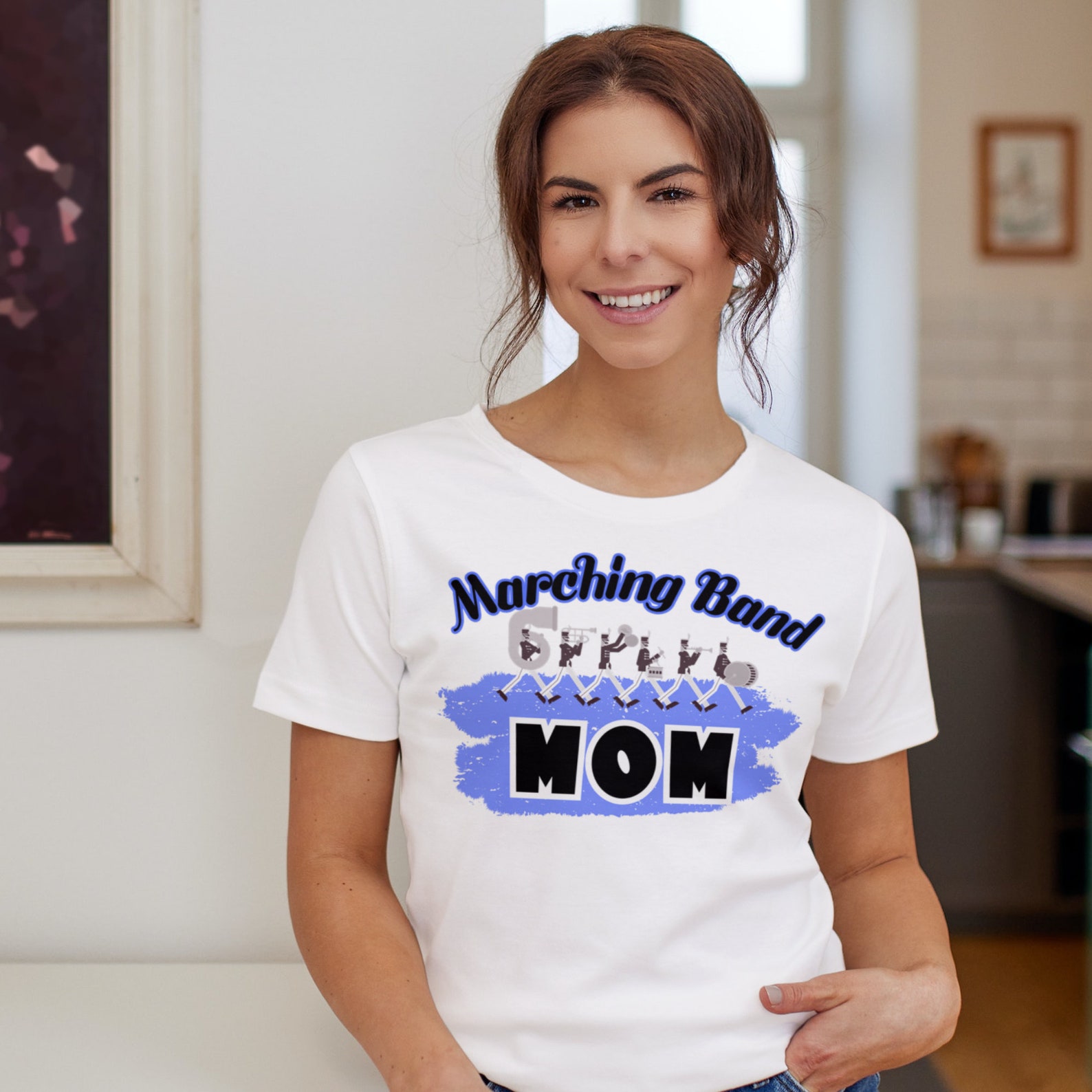 Marching Band Mom PNG for Sublimation Designs; Mothers Day Gift; Band ...