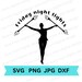 Baton Twirler SVG for Cricut or Silhouette, Baton Twirling Svg, Twirler ...