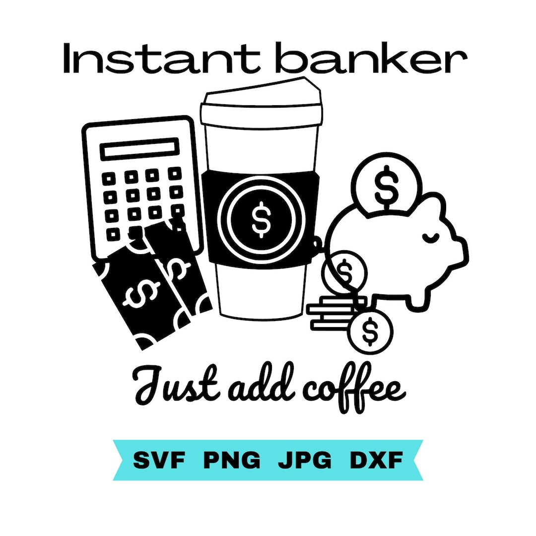 Banker SVG Teller Svg Bank Teller Svg Loan Officer Svg Bank - Etsy