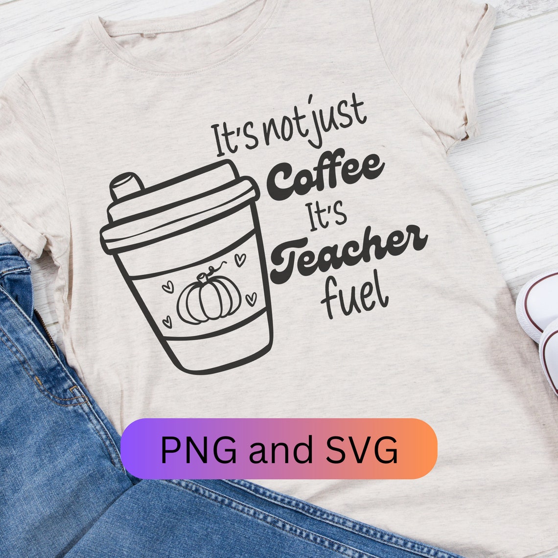Teacher SVG Teacher Png Coffe SVG Pumpkin Spice Png - Etsy