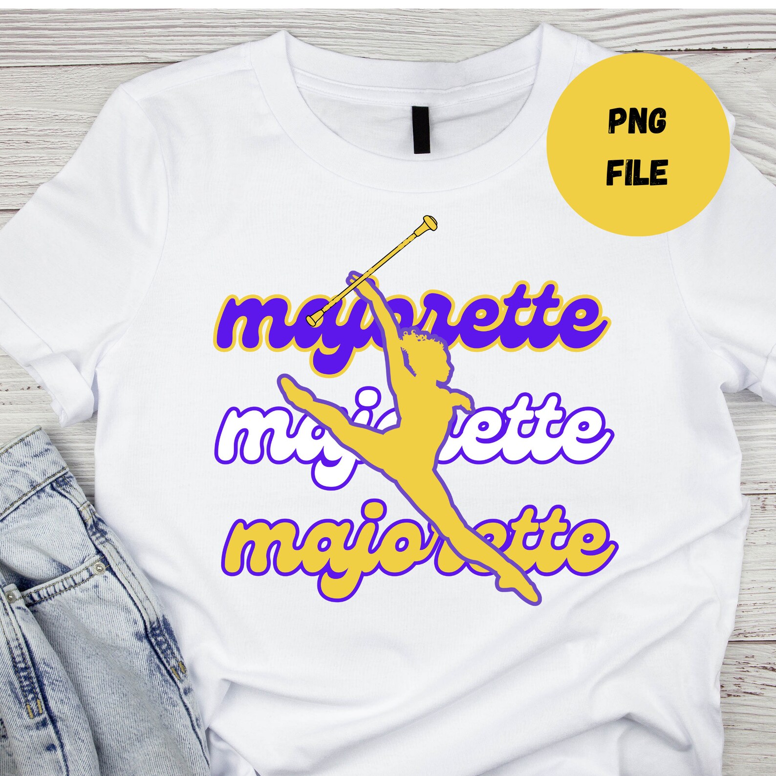 Baton Twirler PNG Design for Sublimation Baton Twirler Gift Twirler Png ...