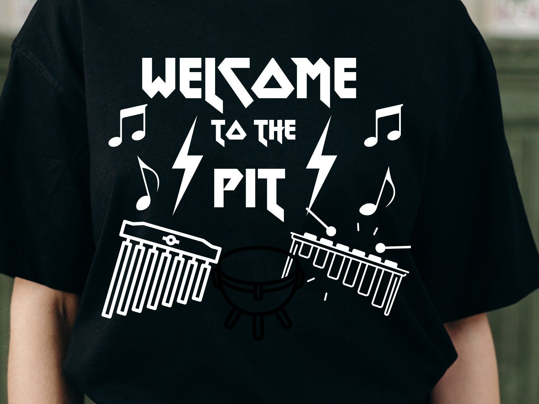 Front Ensemble Percussion SVG | Pit Percussion SVG | Gift for ...