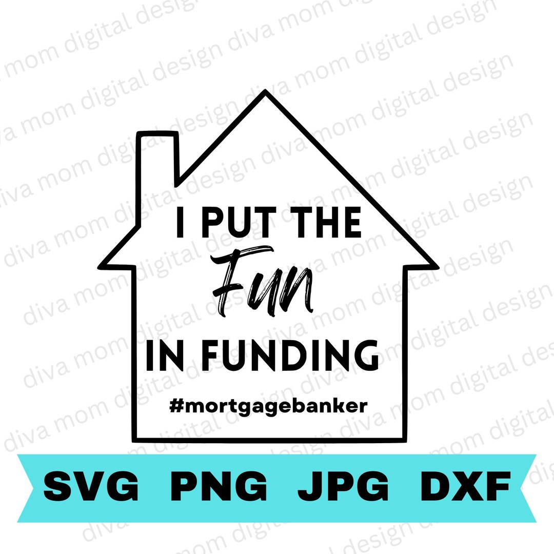 Mortgage Banker SVG Mortgage Banker Cutting File Loan Officer - Etsy
