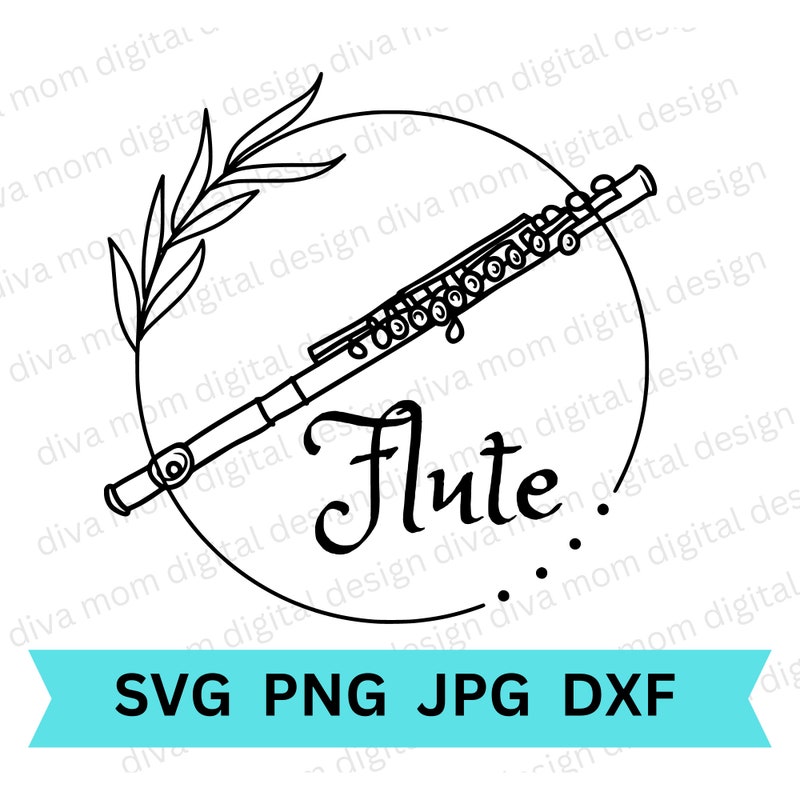 Flute Svg - Etsy