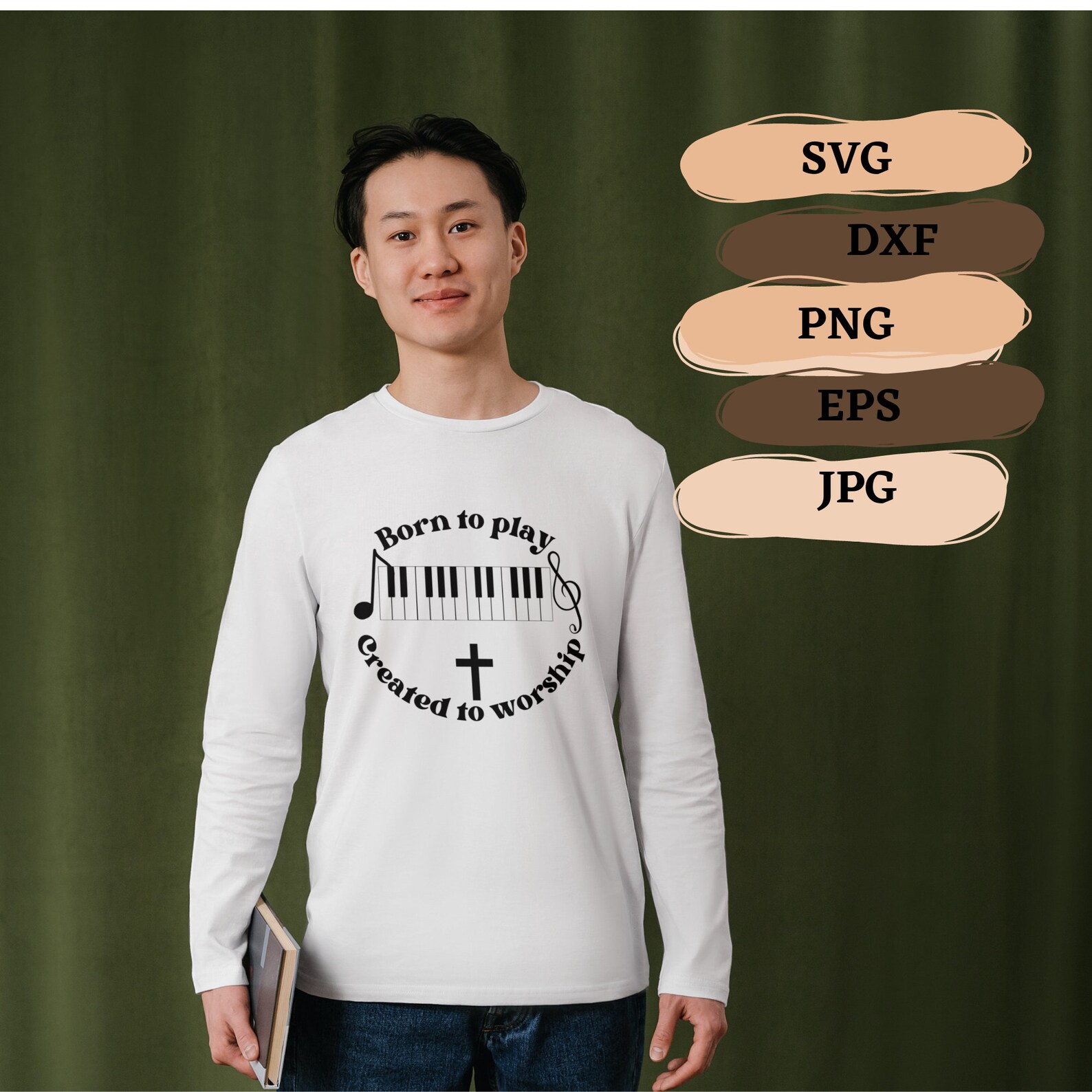 Worship Team Piano SVG Digital Download Worship Team Gift Piano Svg ...
