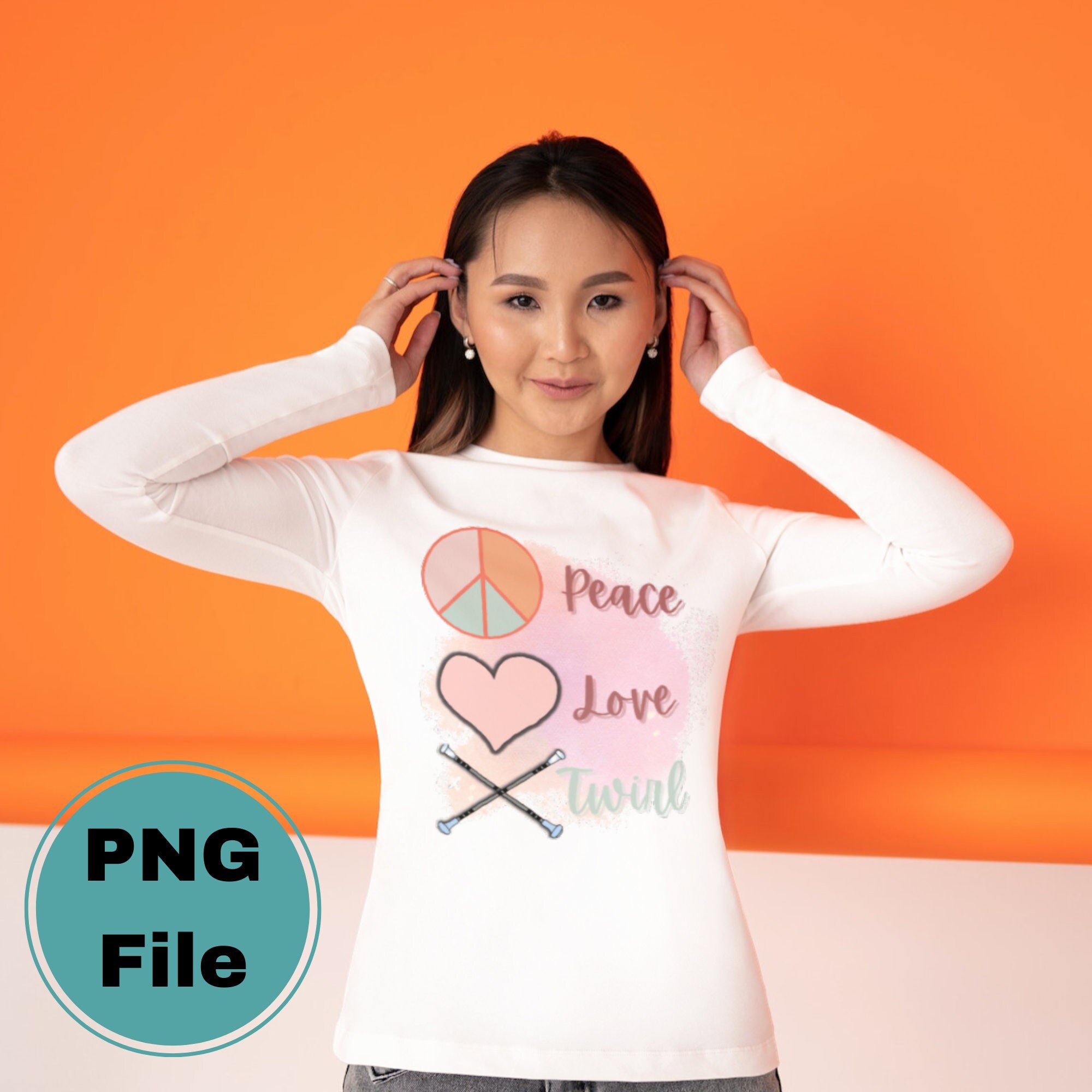 Baton Twirler PNG Design for Sublimation Baton Twirler Gift - Etsy