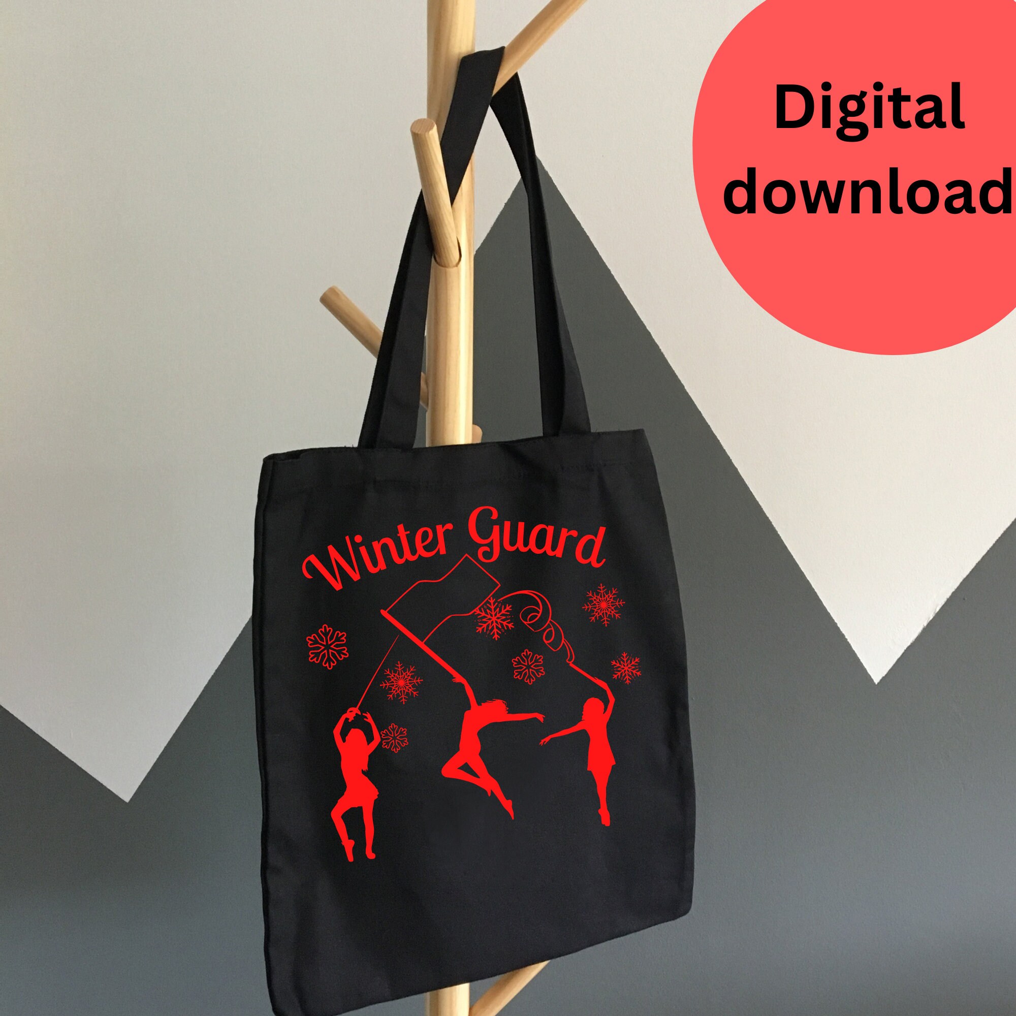 Color Guard Winter Guard Digital Download SVG PNG Color Guard Gift ...