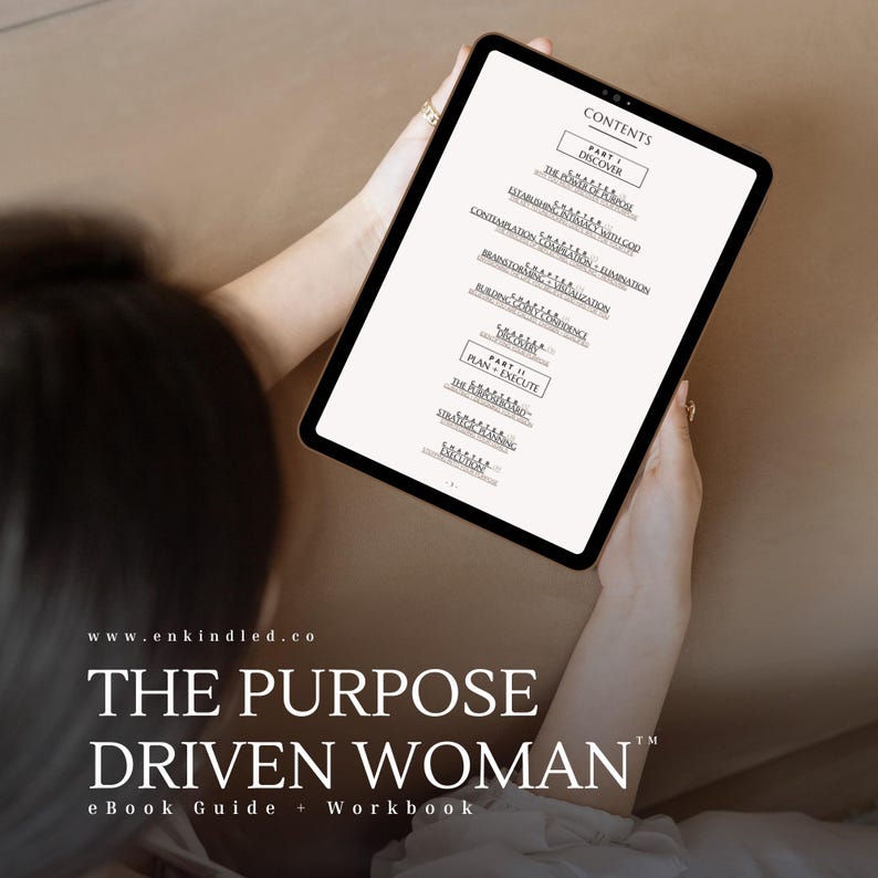 Find Your Purpose | the Purpose Driven Woman™ Ebook Guide + Workbook ...