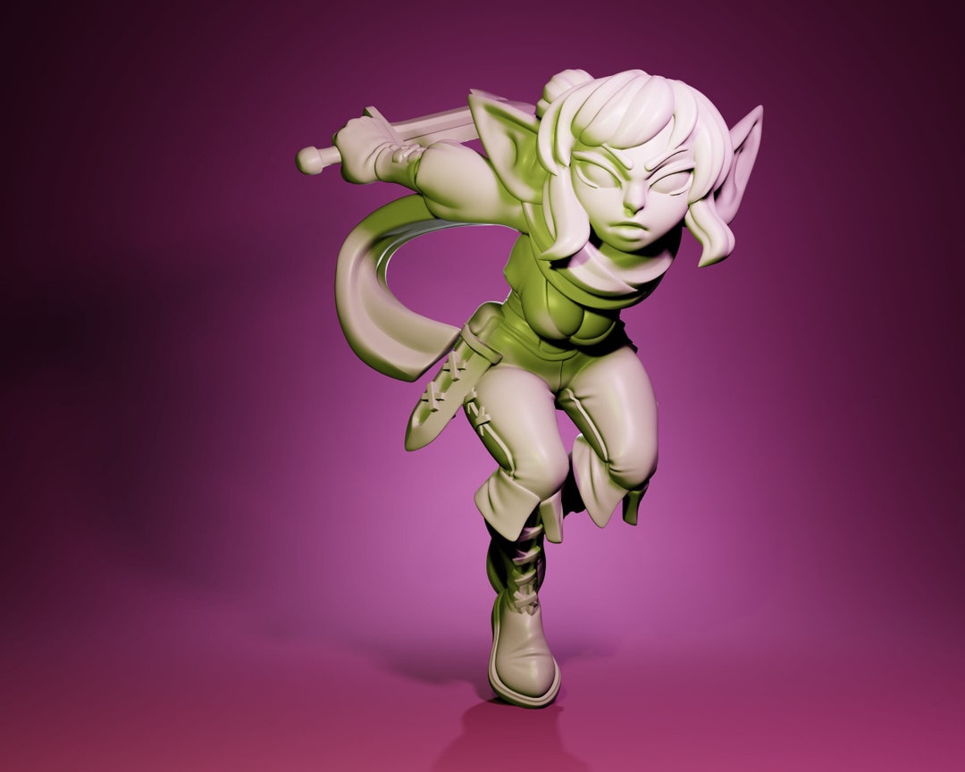Amanita, Goblin Ninja | 32 Mm or 75 Mm Resin Miniature | Twin Goddess ...