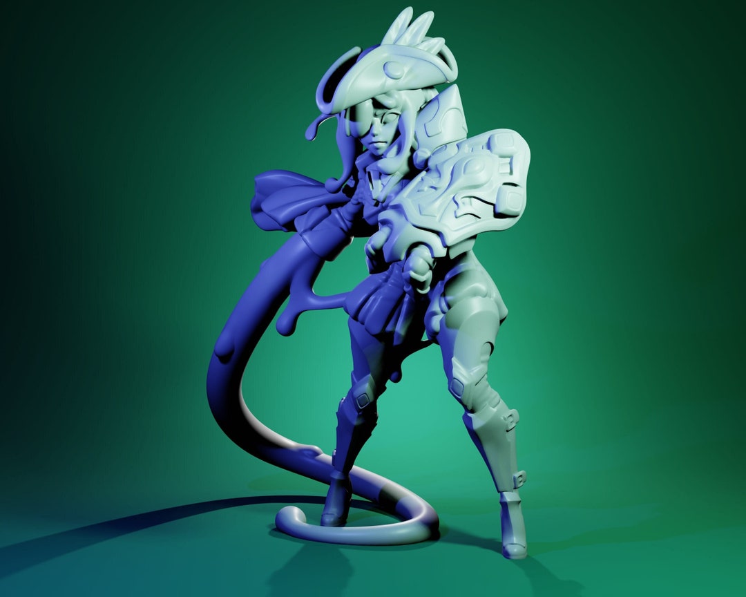Lieutenant Jam, Plasmoid Pirate | 32 Mm Resin Miniature | Twin Goddess Miniatures - Etsy