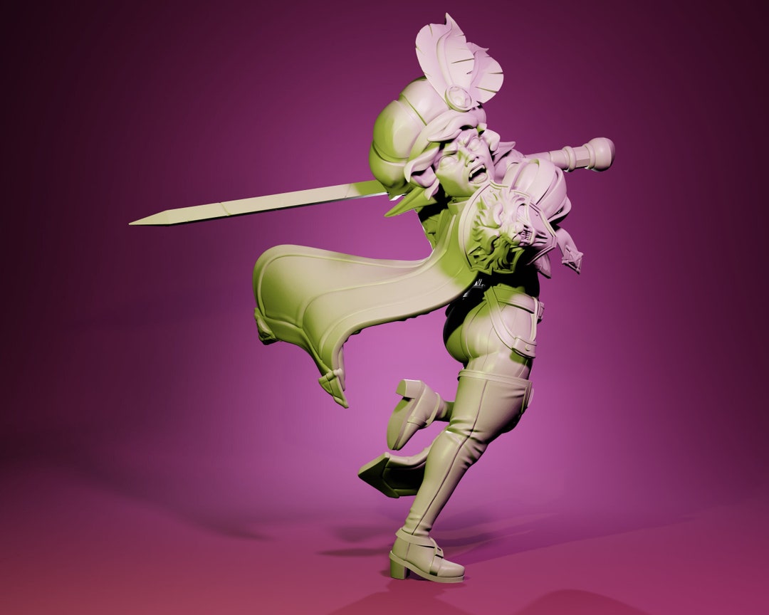 Pear, Goblin Squire | 32 Mm or 75 Mm Resin Miniature | Gaz Minis - Etsy