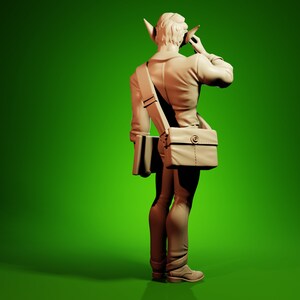 Asciilyan, Elf Programmer | 32 Mm Resin Miniature | Twin Goddess ...