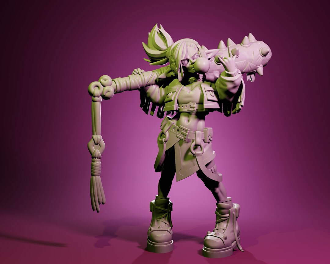 Laine, Goblin Clubber 32 Mm or 75 Mm Scale Resin Miniature Gaz Minis - Etsy
