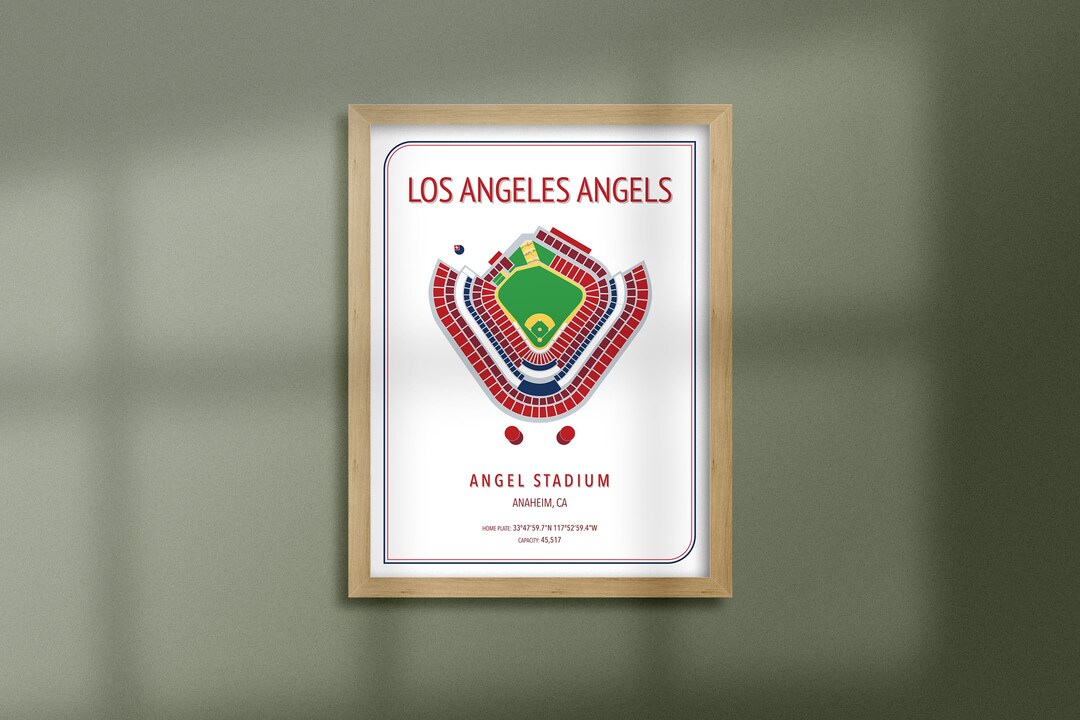 Los Angeles Angels, Angel Stadium, Stadium Seating Map, Download ...