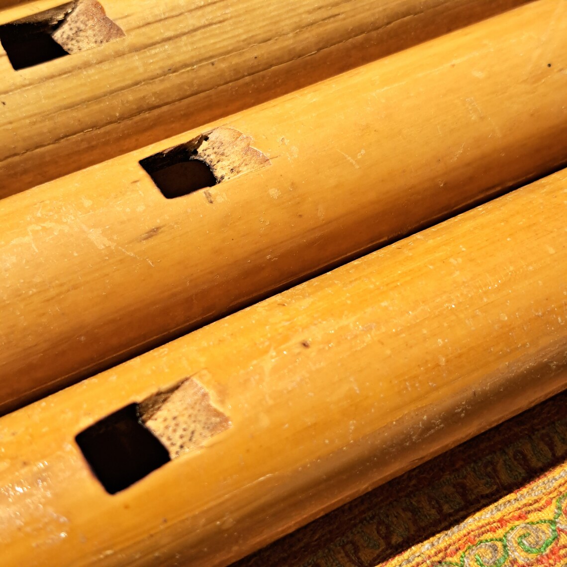 Set of 6 Handmade Bamboo Flute Recorder Thailand - Etsy