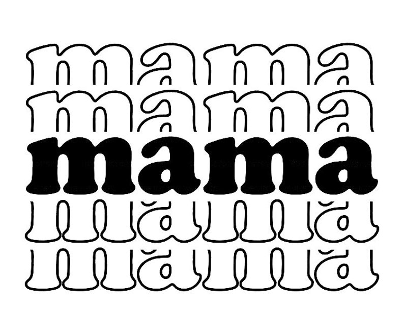 Mama SVG - Etsy