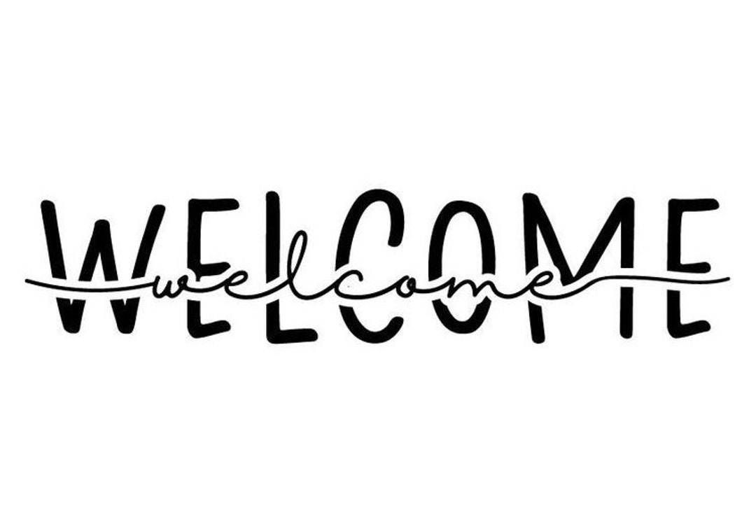 Welcome SVG - Etsy