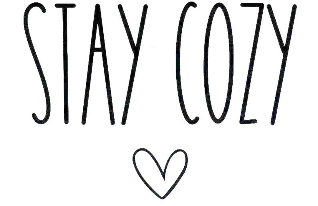 Stay Cozy SVG Digital Download - Etsy