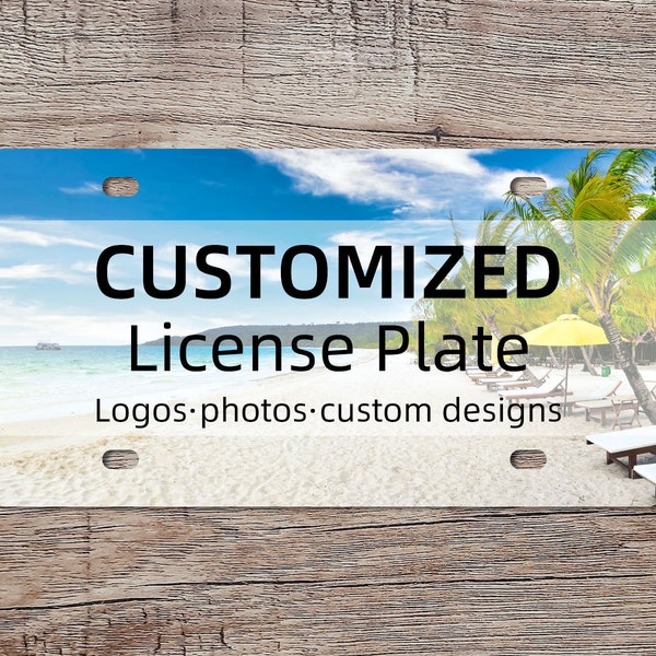 Personalized Car Tag - Etsy