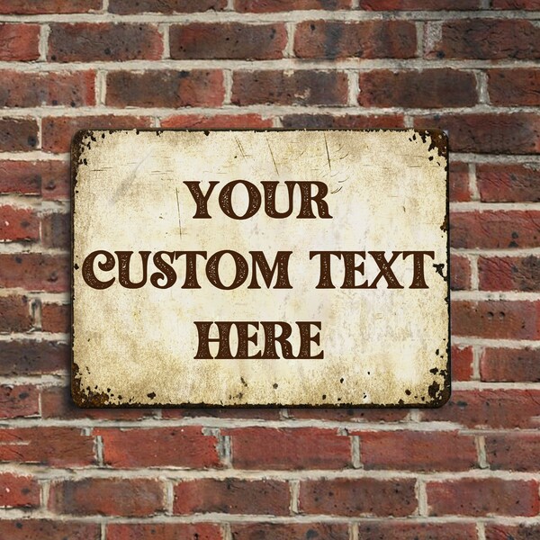 Funny Metal Signs - Etsy