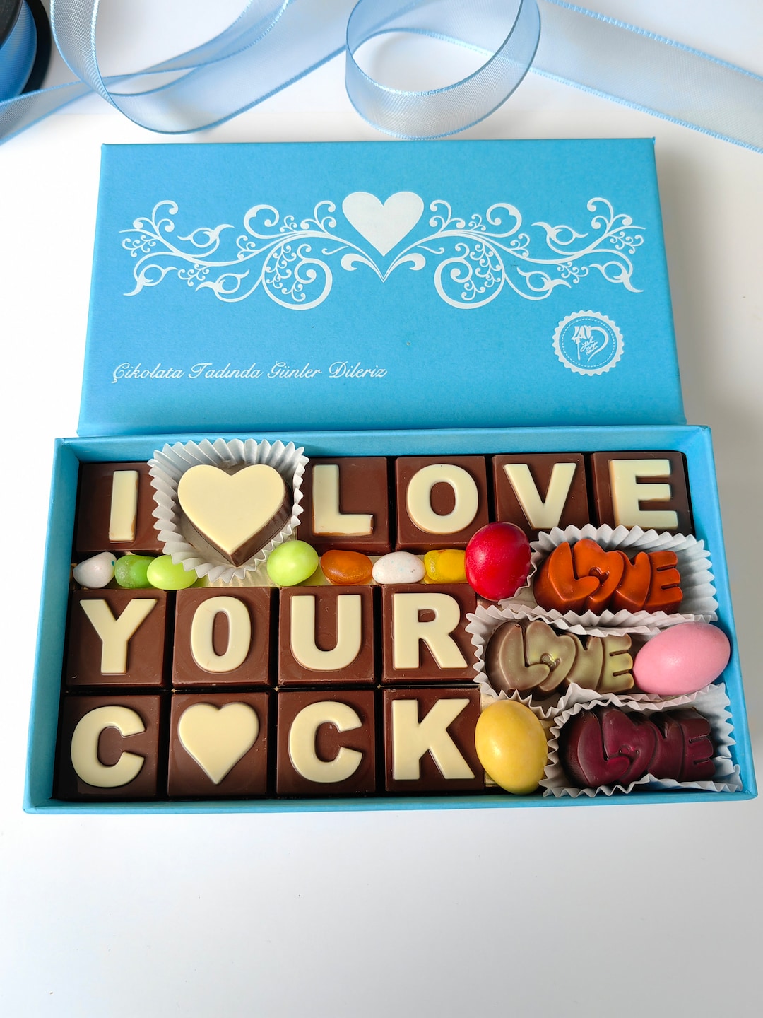 Handmade Chocolate, Valentine Chocolate Gift Box, Custom Gift for ...