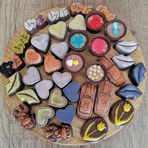 Custom Love Chocolate Box, Personalized Chocolate Gift, Valentines Gift ...