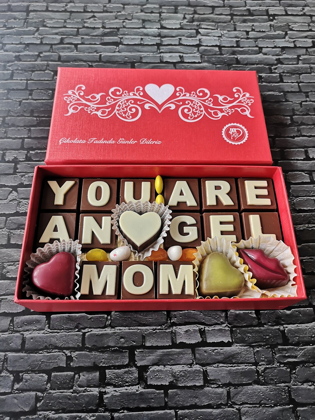 Happy Mother's Day Chocolate Gift Box, Gift for Mom, Chocolate Gift Box ...