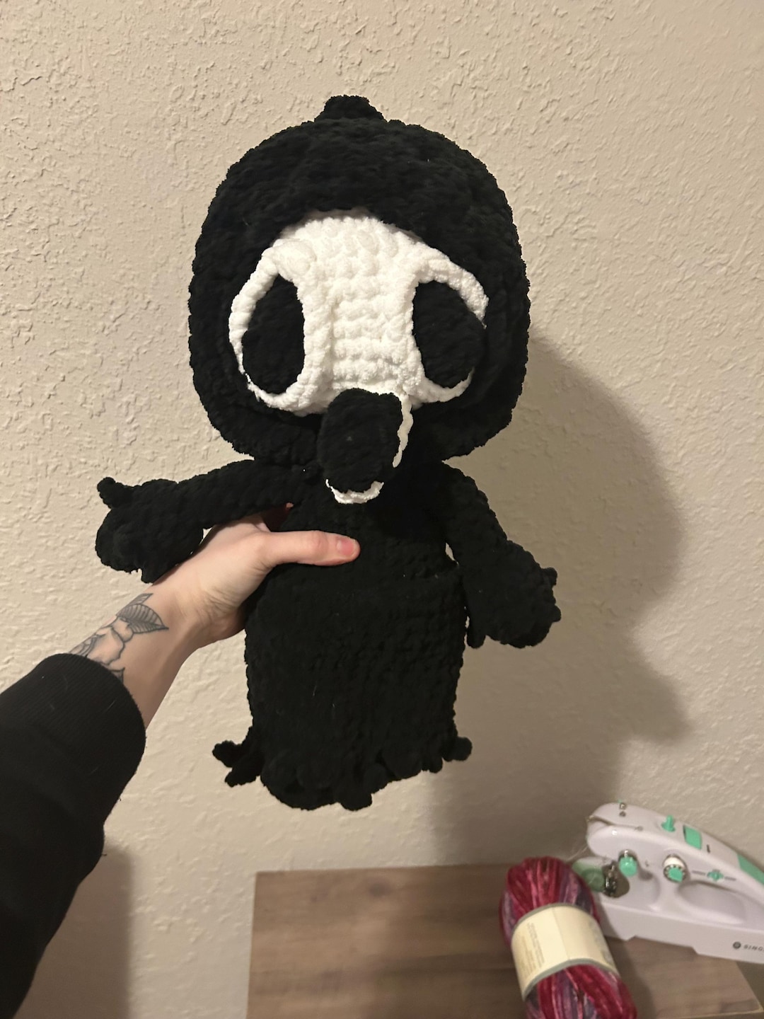 Handmade Scream (ghost Face) Doll - Etsy