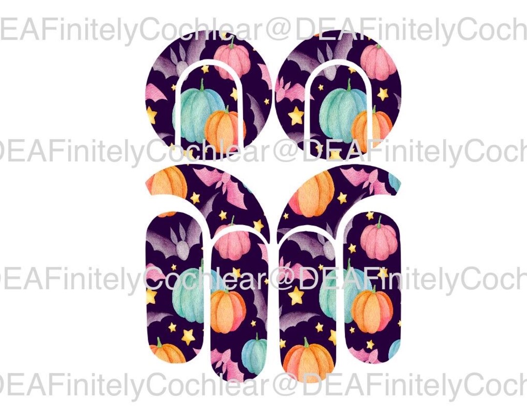 Cochlear Implant Skins Cochlear Implant Stickers Characters for Cochlear Implants Patters for ...